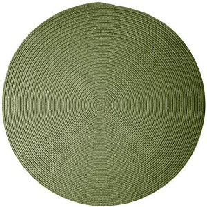 Colonial Mills Boca Raton - Moss Green 5 Ft Round Round Rug Indoor ...