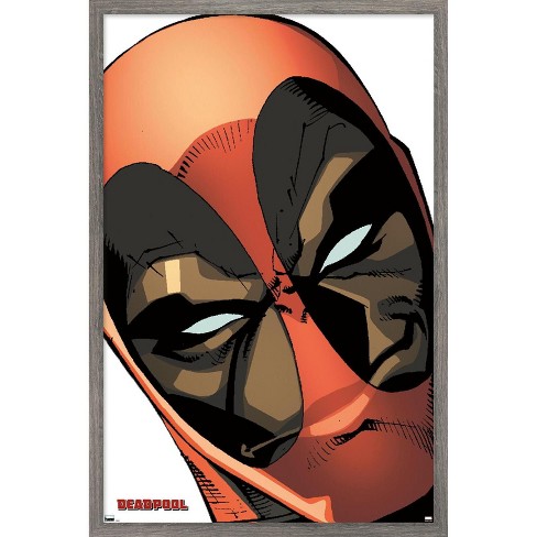 Trends International Marvel Comics Deadpool - Mask Framed Wall Poster ...