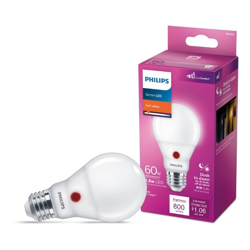 Philips Led Dusk To Dawn 60w A19: Energy Star Certified Outdoor Light ...
