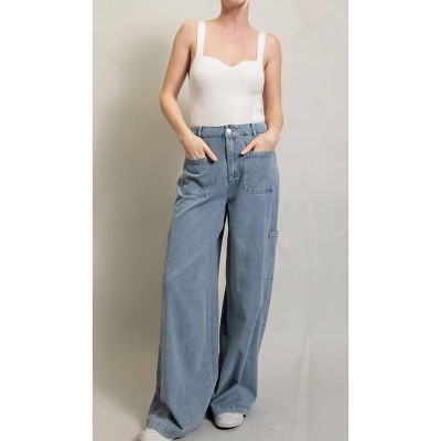 Women's Savannah Cargo Jeans - Ee:some L : Target