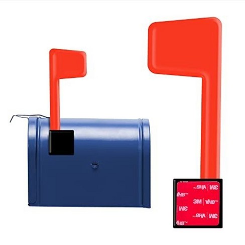 Impresa [2 Pack Red Mailbox Flag Replacement Kit - Rust-proof Metal ...