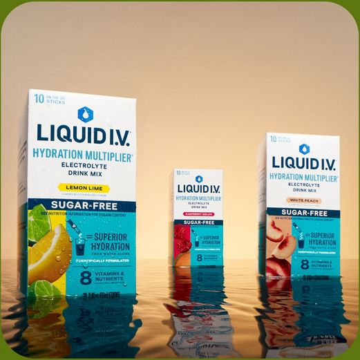 Liquid I.V. products at Target