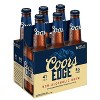 Coors Edge Non-alcoholic Brew - 6pk/12 Fl Oz Bottles : Target