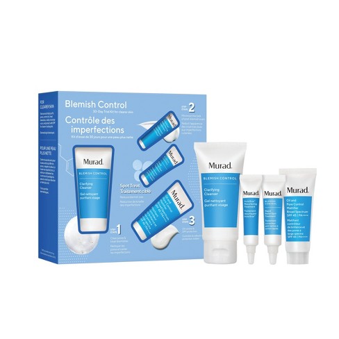 Murad Acne Control Trial Skincare Kit - 4pc - Ulta Beauty : Target