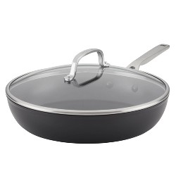 Kitchenaid Hard-anodized Induction 11.25" Nonstick Square Grill Pan ...