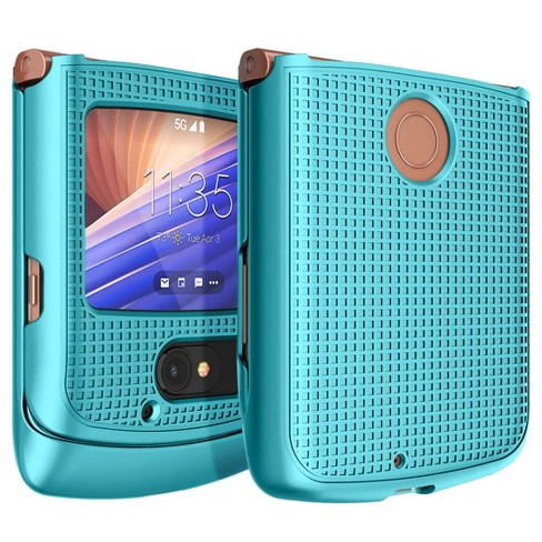 Nakedcellphone Hard Case For Motorola Razr 5g Flip Phone (2020) - Teal ...