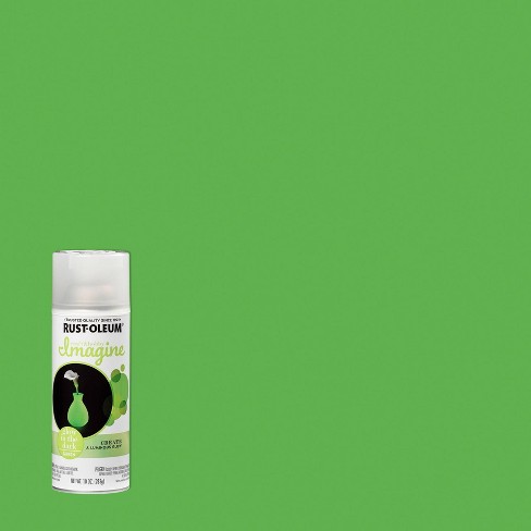 Rust-oleum 10oz Imagine Glow In The Dark Spray Paint: Neon & Uv, Light ...