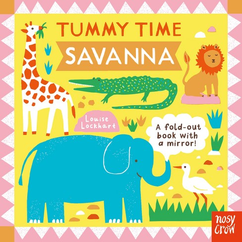Tummy Time: Savanna - (board Book) : Target