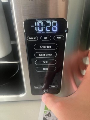 Braun Multiserve Plus 10-cup Pod Free Drip Coffee Maker, 7 Brew Sizes ...