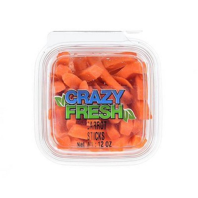 Crazy Fresh Carrot Sticks - 12oz : Target