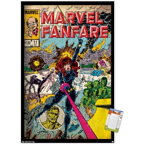 Trends International Marvel Comics Black Widow - Marvel Fanfare #11 ...