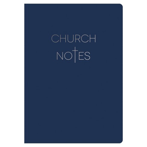 Lined Journal Church Notes: Piccadilly Blue Soft Cover Sermon Notes ...