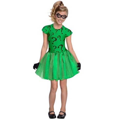 Dc Comics The Riddler Tutu Toddler/child Costume, Toddler : Target
