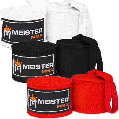 Meister 180" Mma And Boxing Hand Wraps Pair 3pk : Target