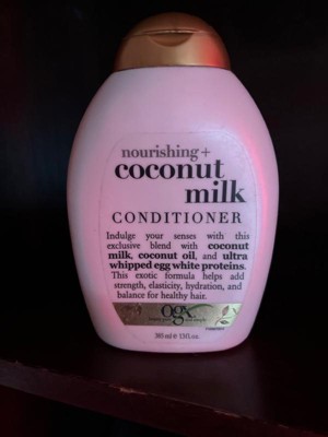 Ogx Nourishing + Coconut Milk Conditioner For Strong & Healthy Hair ...