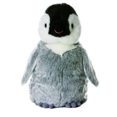 Aurora Flopsie 12" Penny Penguin Grey Stuffed Animal : Target