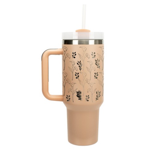 Elanze Designs Calla Lily Flower Floral Pattern 40 Oz. Stainless Steel ...