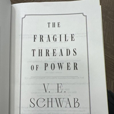 The Fragile Threads Of Power - Target Exclusive Edition By V.e. Schwab ...