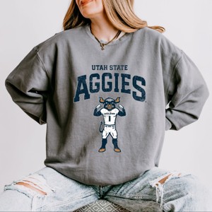 Utah State Aggies Big Blue - Women's Lightweight Garment Dyed ...