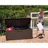 Toomax Santorini Plus Lockable Deck Storage Box Bench For Outdoor Pool ...