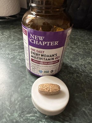 New Chapter Women's Multivitamin 40+ For Energy, Healthy Aging + Immune ...