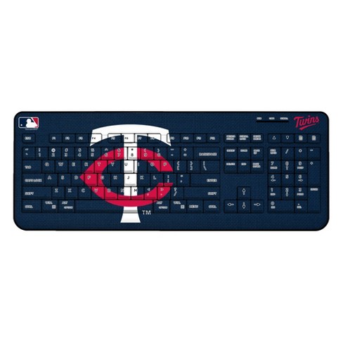 Keyscaper Minnesota Twins Solid Wireless Usb Keyboard : Target