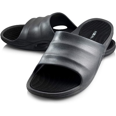 Roxoni - Men's Comfort Open Toe Rubber Sole Sandals : Target