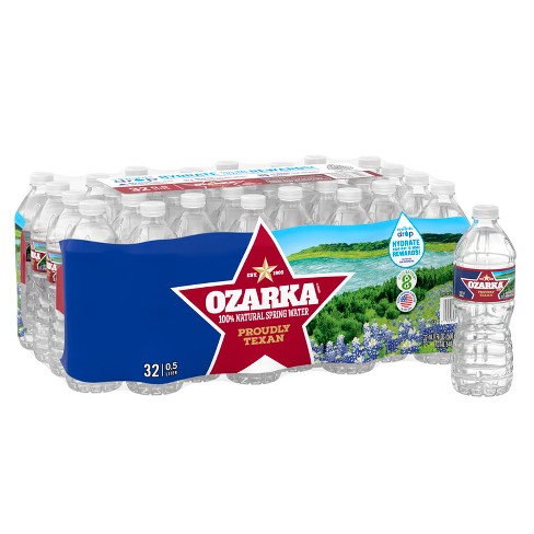 Ozarka 100% Natural Spring Water - 32pk/16.9 Fl Oz Bottles : Target