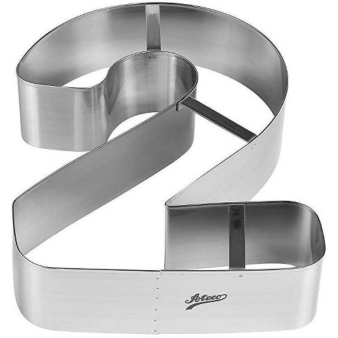 Ateco Extra Large Number Cake Cookie Cutter (number 2) : Target