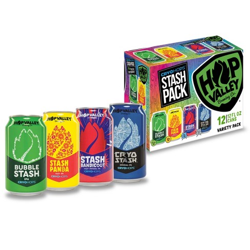Hop Valley Brewing Ipa Variety Pack - 12pk/12 Fl Oz Cans : Target