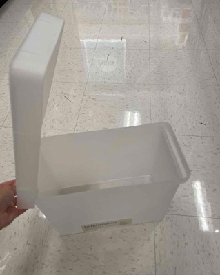 Plastic Hanging File Crate With Lid - Brightroom™ : Target
