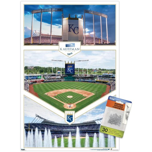 Trends International Mlb Kansas City Royals - Kauffman Stadium 20 ...