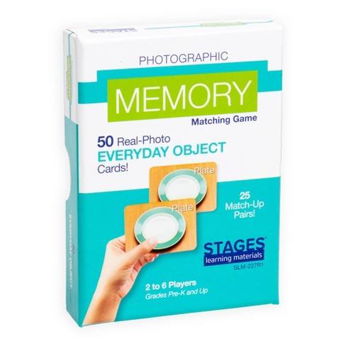 Stages Learning Materials Memory Games - Everyday Objects : Target