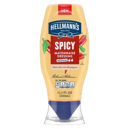 Hellmann's Spicy Mayonnaise Dressing - 11.5 Fl Oz : Target