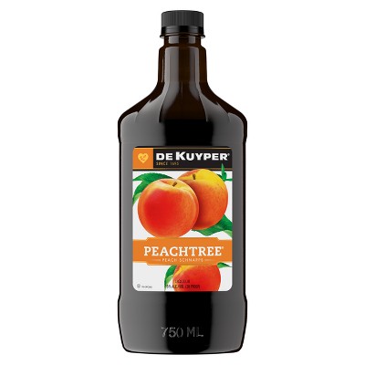 Dekuyper Peachtree Peach Schnapps - 750ml Bottle : Target
