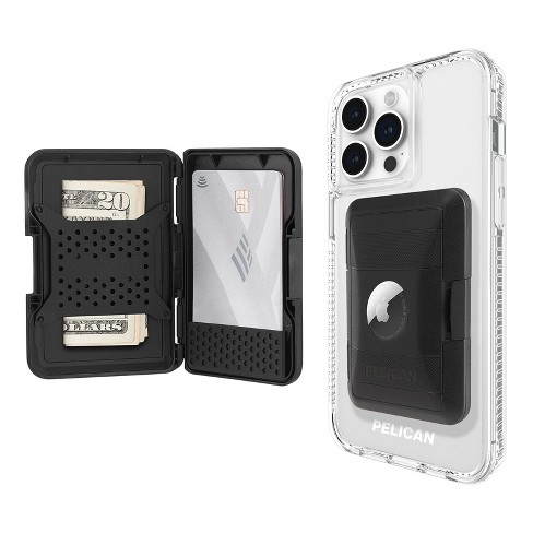 Pelican Protector Magsafe Airtag Wallet - Black : Target