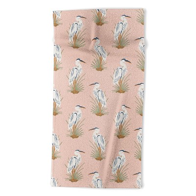 Emanuela Carratoni Old Pink Stripes Beach Towel - Deny Designs : Target