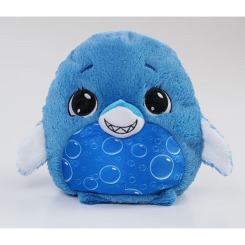 Mushabelly Plush Grumbles Blue Shark - Large 15" : Target