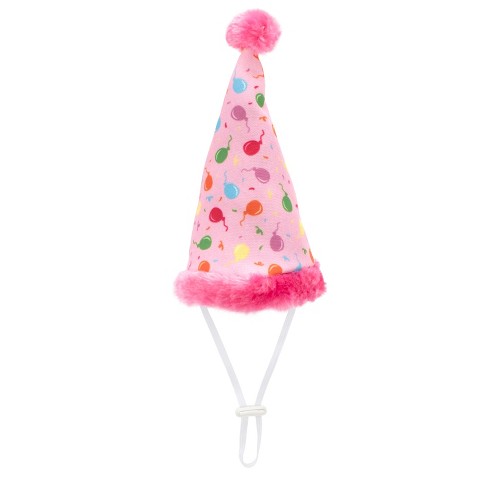The Worthy Dog Birthday Party Hat - Pink - S : Target
