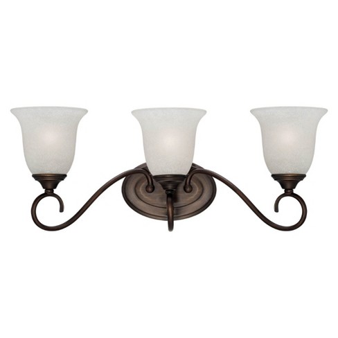 Millennium Lighting 3 - Light Vanity In Rubbed Bronze : Target