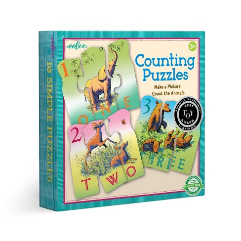 Eeboo: Animal Counting Puzzle Set : Target