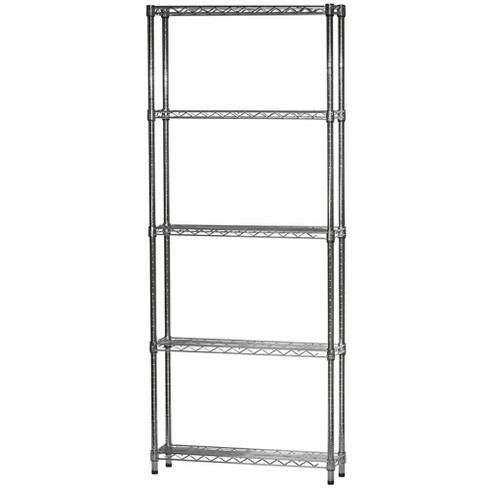 Shelving.com Chrome Wire Shelving With 5 Tier Shelves - : Target