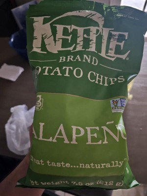 Kettle Brand Jalapeno Kettle Potato Chips - 7.5oz : Target