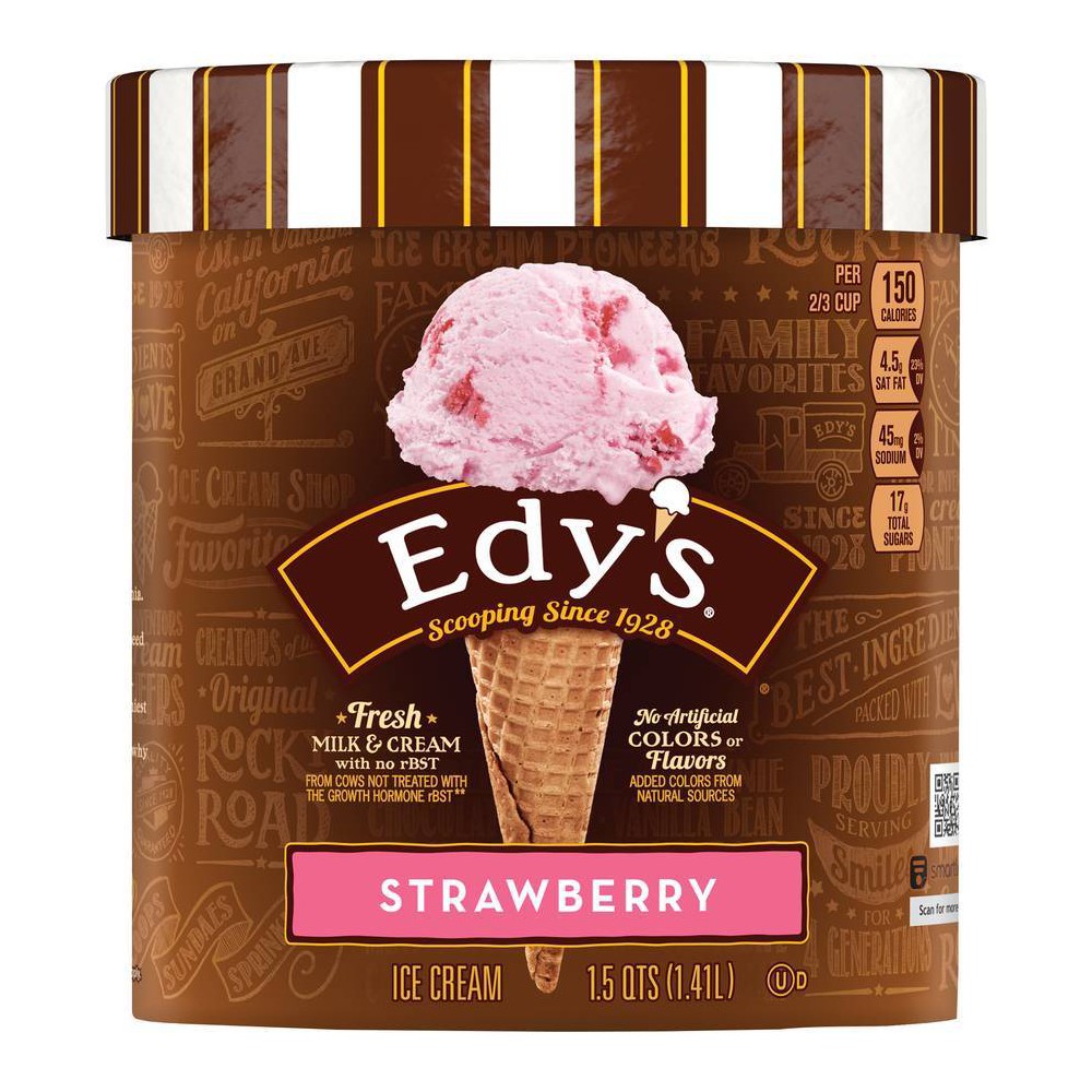 UPC 041548027852 - Dreyers Edys 48OZ Real Strwbry | upcitemdb.com