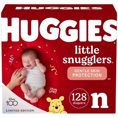 Huggies Little Snugglers Diapers Giant Pack - Size Newborn (128ct) : Target