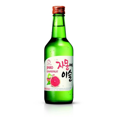 Jinro Grapefruit Soju - 375ml Bottle : Target