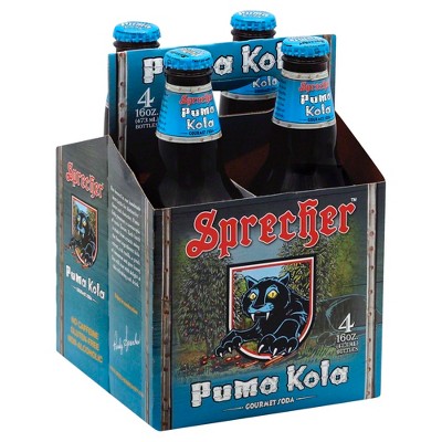 Sprecher Soda Puma Kola - Case Of 6 - 4 Bottles/16 Fl Oz. : Target