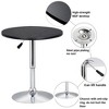 Yaheetech Adjustable Pub Round Table Counter Height Bistro Table W/ 360 ...