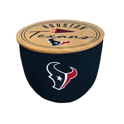 Nfl Houston Texans 3-wick Script Circle Logo 16oz Ceramic Bowl Candle ...