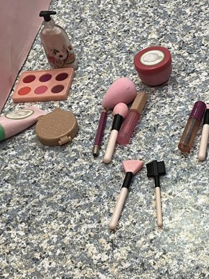 Our Generation Fabulous Fun Pink Vanity Table & Chair Dollhouse ...